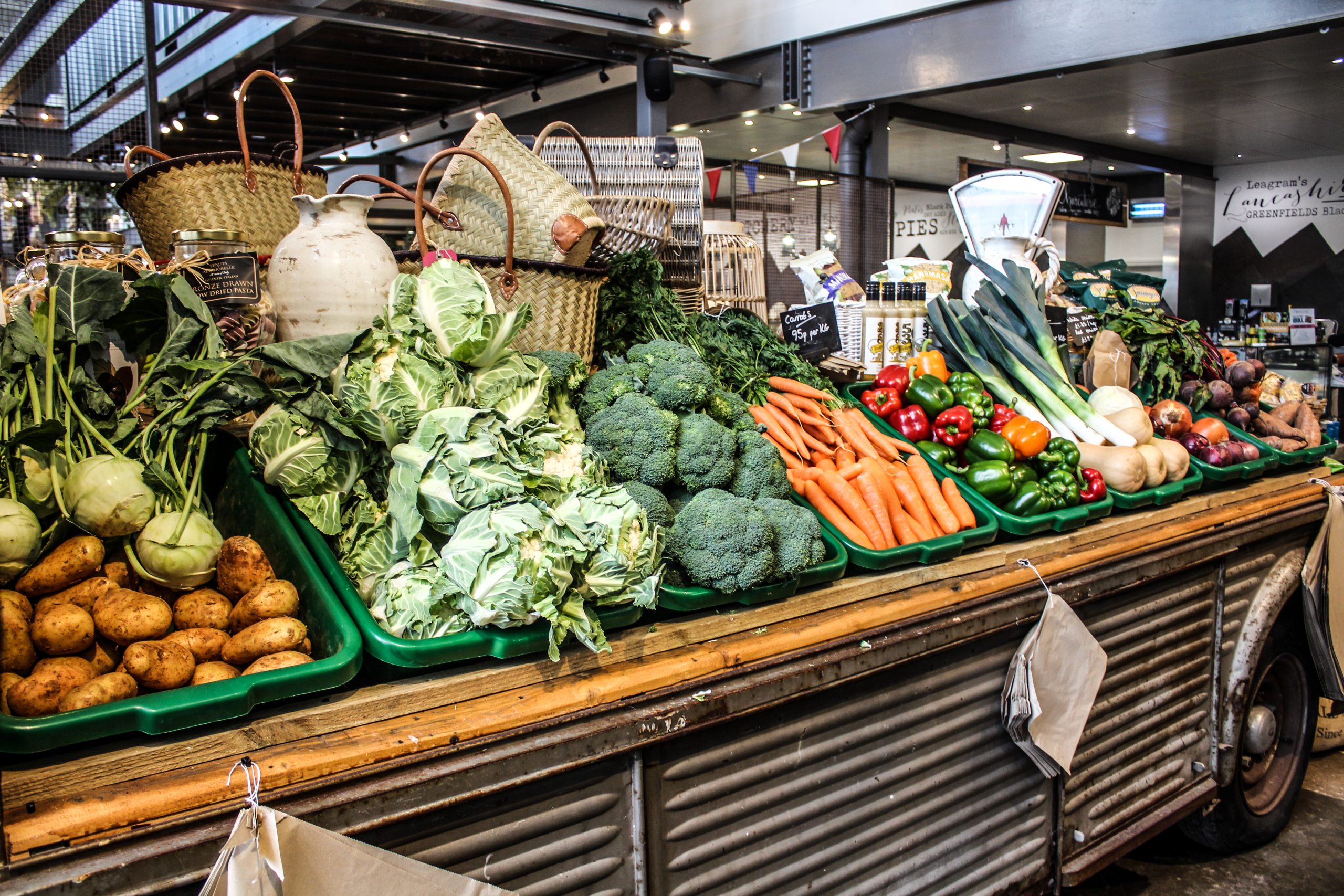 Bowland Food Hall at Holmes Mill, James' Places